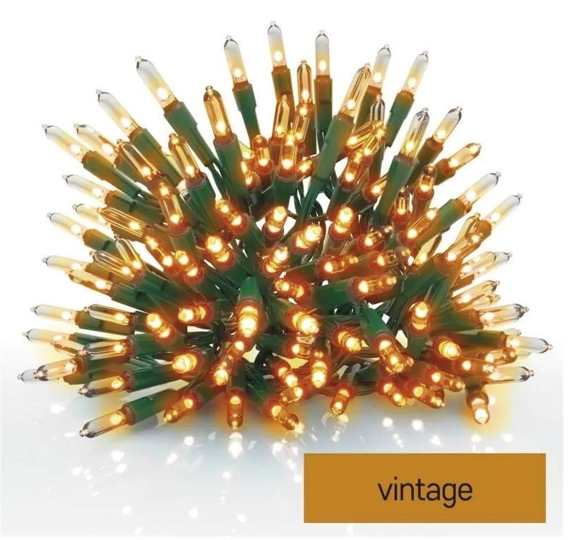 CHRISTMAS LIGHTS 180LED, CHAIN VINTAGE 26,85m - eurogarden.eu
