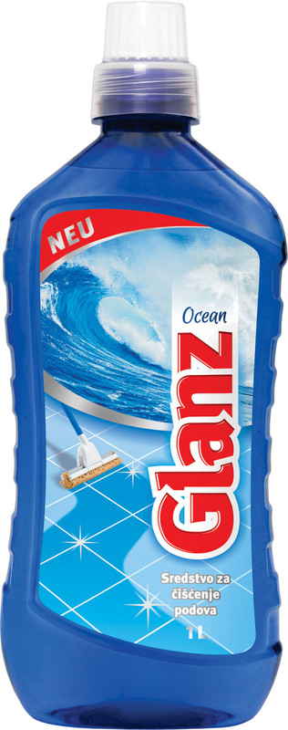 GLANZ AGENT FOR CLEANING FLOORS Ocean 1lit - eurogarden.eu