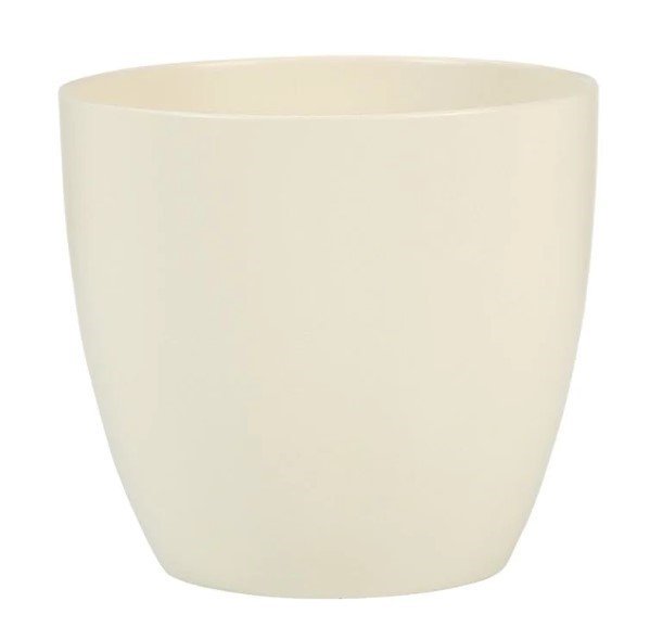 POT CERAMIC CREAM 920/fi13cm - eurogarden.eu