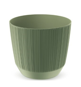 FLOWER POT EARTH GREEN fi 200x170mm - eurogarden.eu