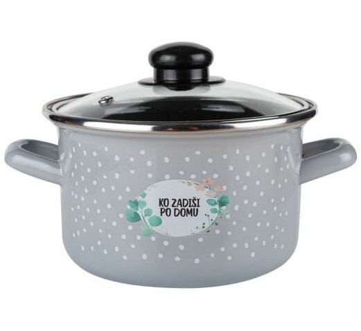 TALL POT WITH LID WHEN IT SMELLS AT HOME, fi22cm, 4,7L - eurogarden.eu