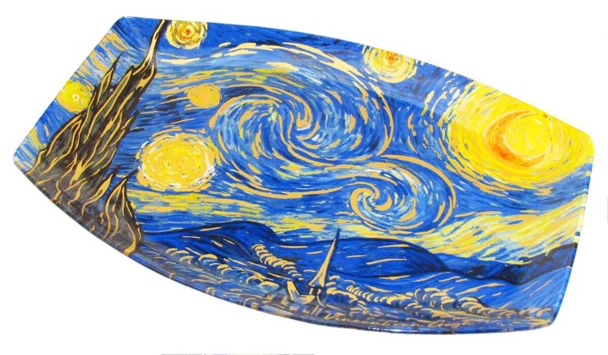 OVAL STAR NIGHT TRAY 35cm - eurogarden.eu