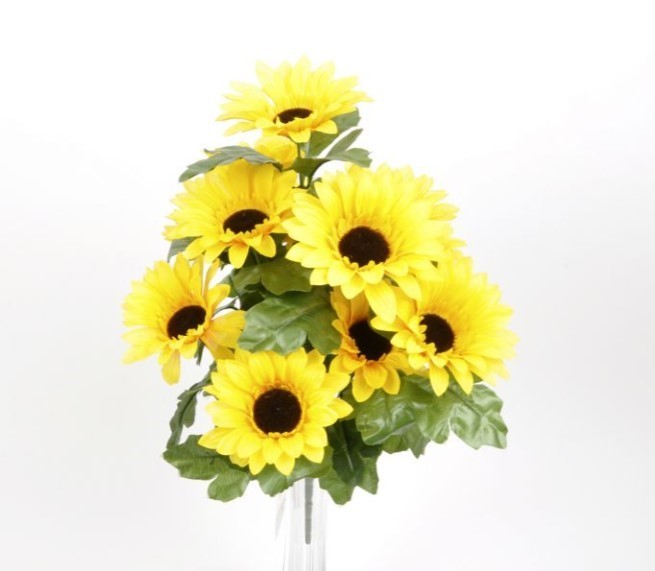 SUNFLOWER BOUQUET OF 12 FLOWERS - eurogarden.eu