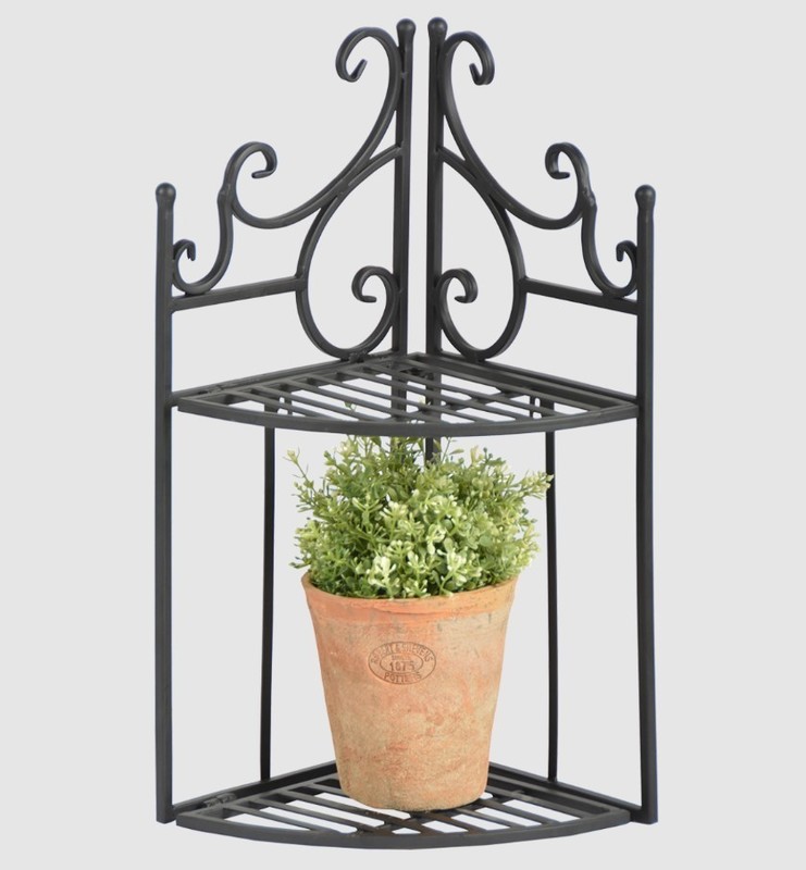ANGLED METAL STAND 22x22xH48cm - eurogarden.eu