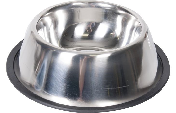 PROTIZDRSNA INOX POSODA ZA HRANO IN VODO 470ml, fi 13cm - eurogarden.eu