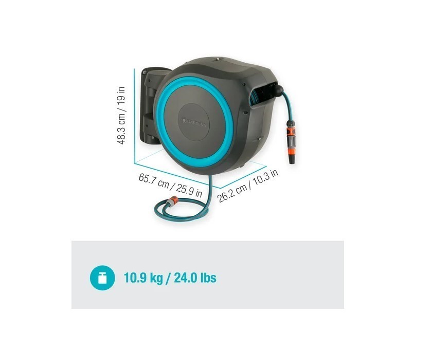WALL-MOUNTED HOSE BOX ROLLUP M/L - eurogarden.eu