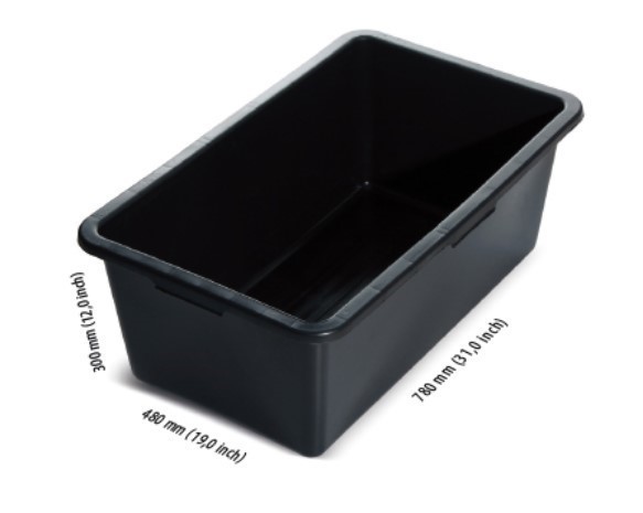 TUB PVC RECTANGULAR 80L - eurogarden.eu